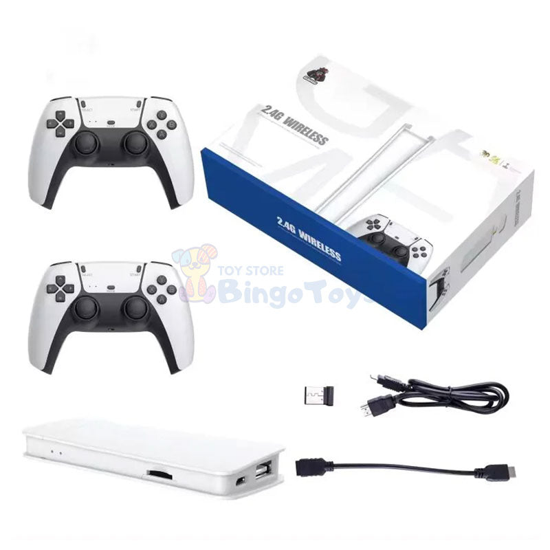 4K Game Stick with Dual 2.4G Wireless Controllers – 20000 Games – Bingo ...