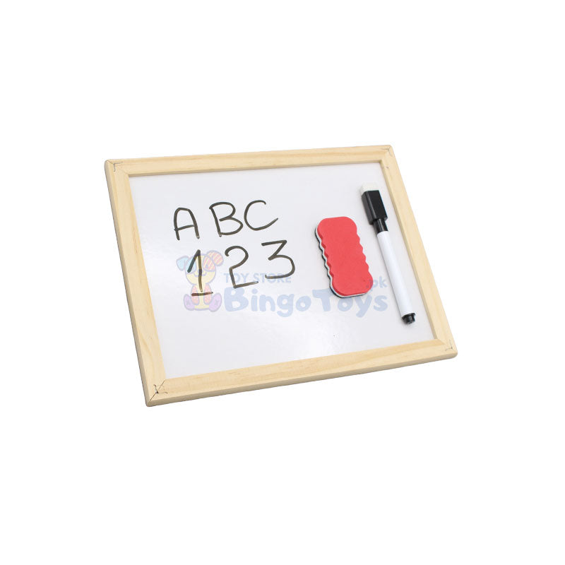 Mini Wooden Double Sided Writing Board – Bingo Toys