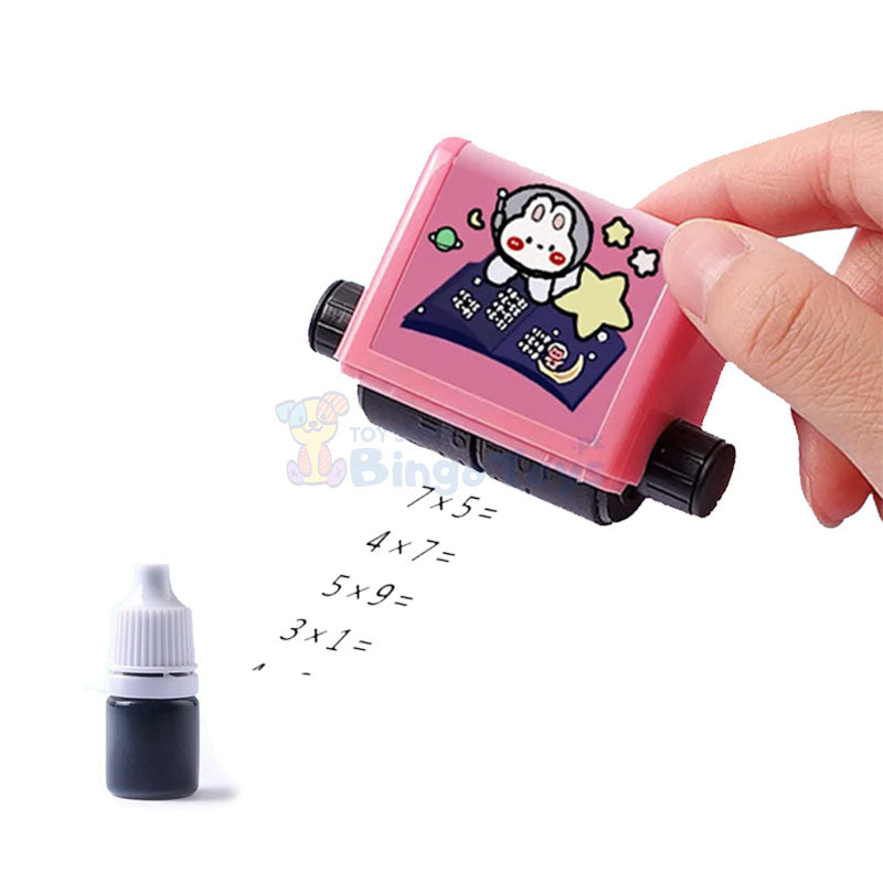Roller Practice Number Stamp Multiplication – Bingo Toys