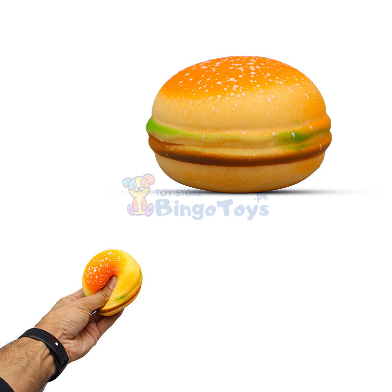 Soft Squeeze Hamburger Toy – Bingo Toys